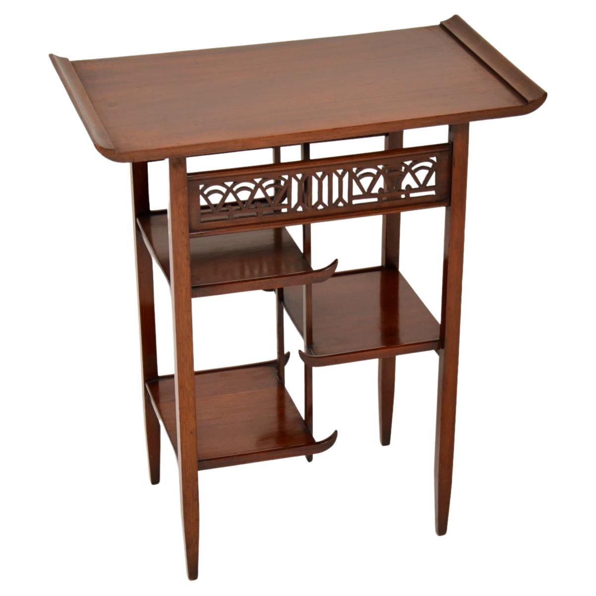 Antique Book Trough Side Table, Oriental Walnut, circa 1910 at 1stDibs ...