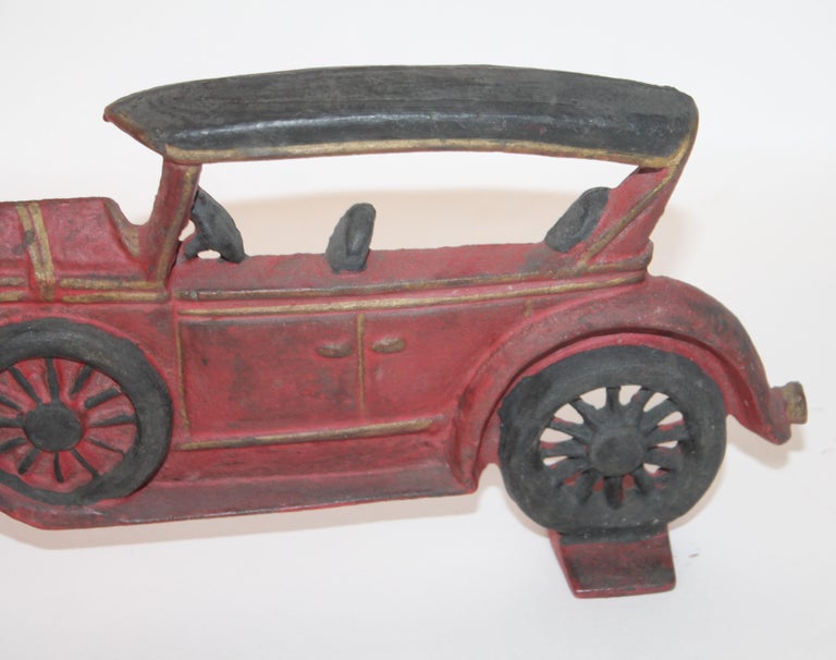 Antique Original Painted Car Door Stop at 1stDibs
