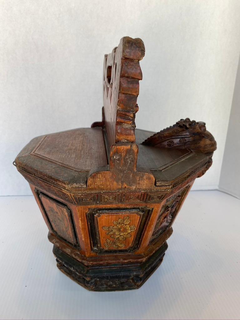 Antique Ornamental Chinese Water Bucket at 1stDibs