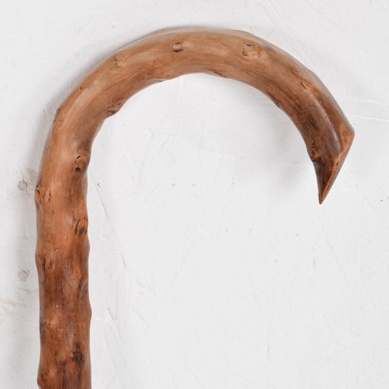 Antique Osage Orange Wood Walking Cane at 1stDibs