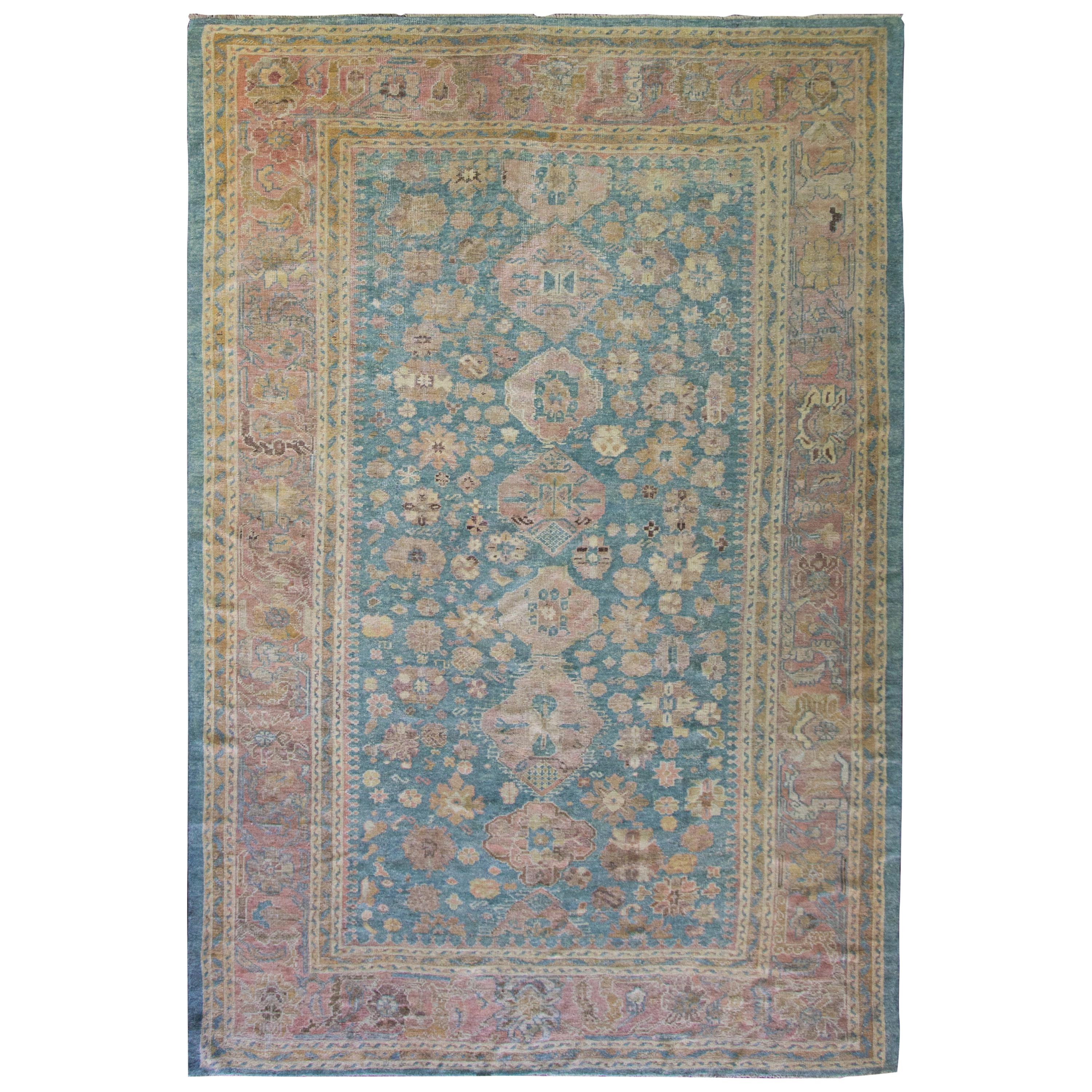 Antique Oushak Carpet at 1stDibs
