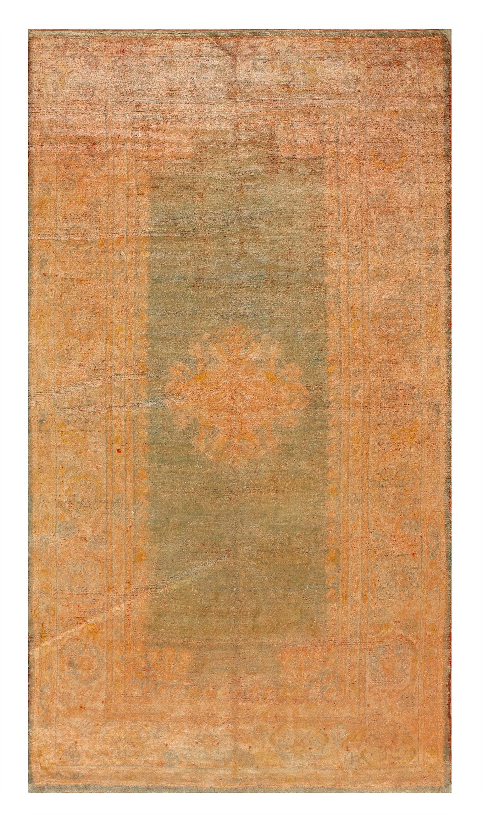 Antique Oushak Rug For Sale at 1stDibs