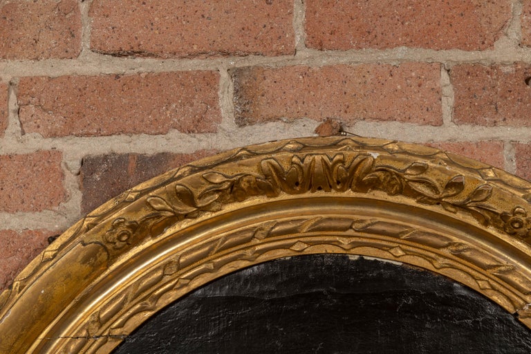 Antique Oval Portrait of Sir Alexander Gibson, Oil on Canvas, Framed in ...