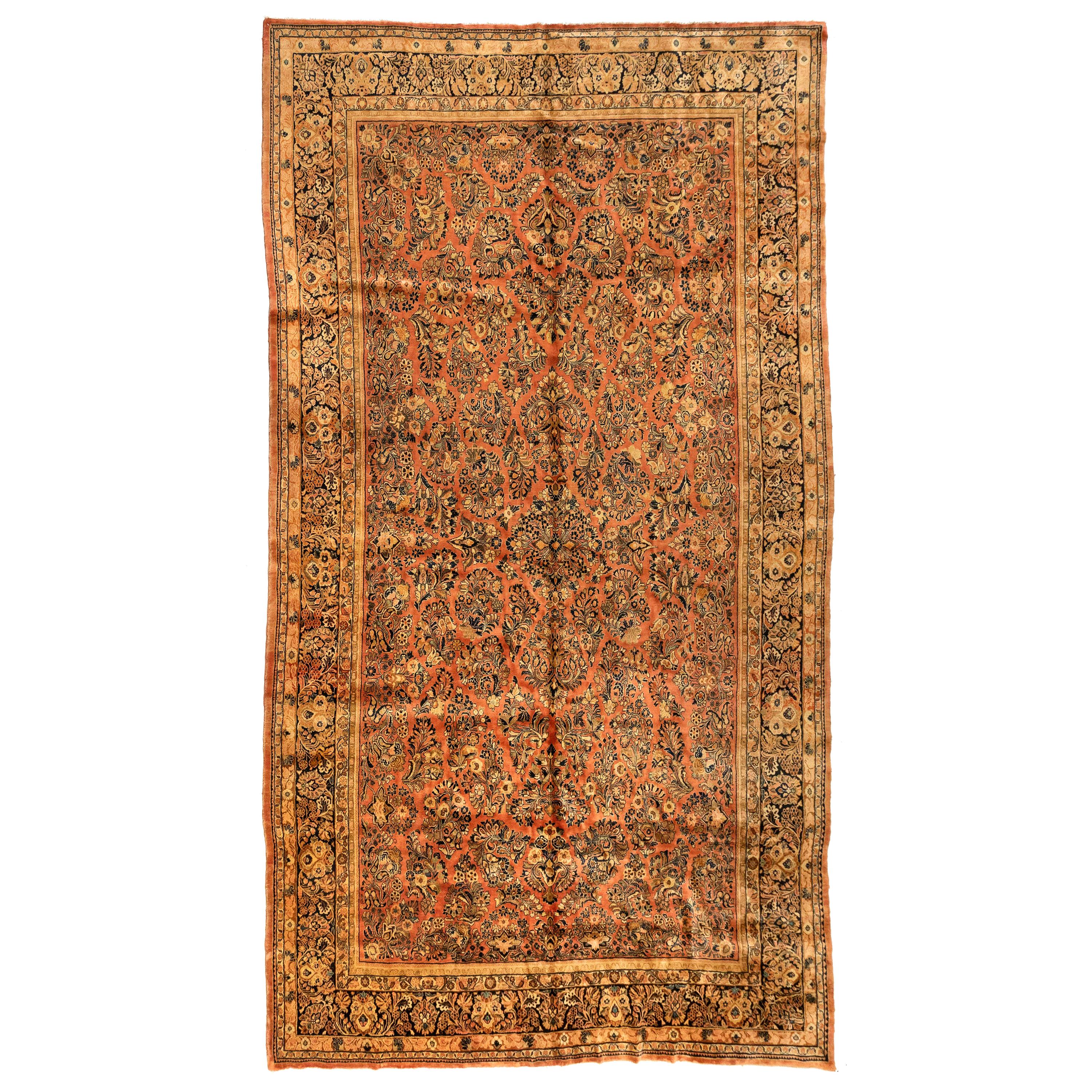 Antique Persian Sarouk Rug, circa 1920 For Sale at 1stDibs