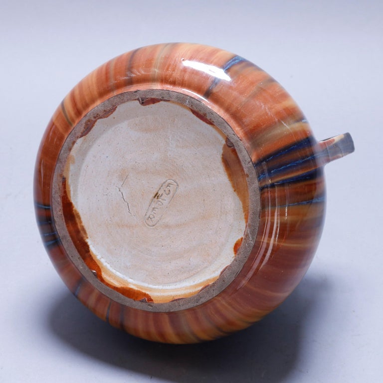 Oversized Arts and Crafts Art Pottery Double Handle Vase by Fulper ...