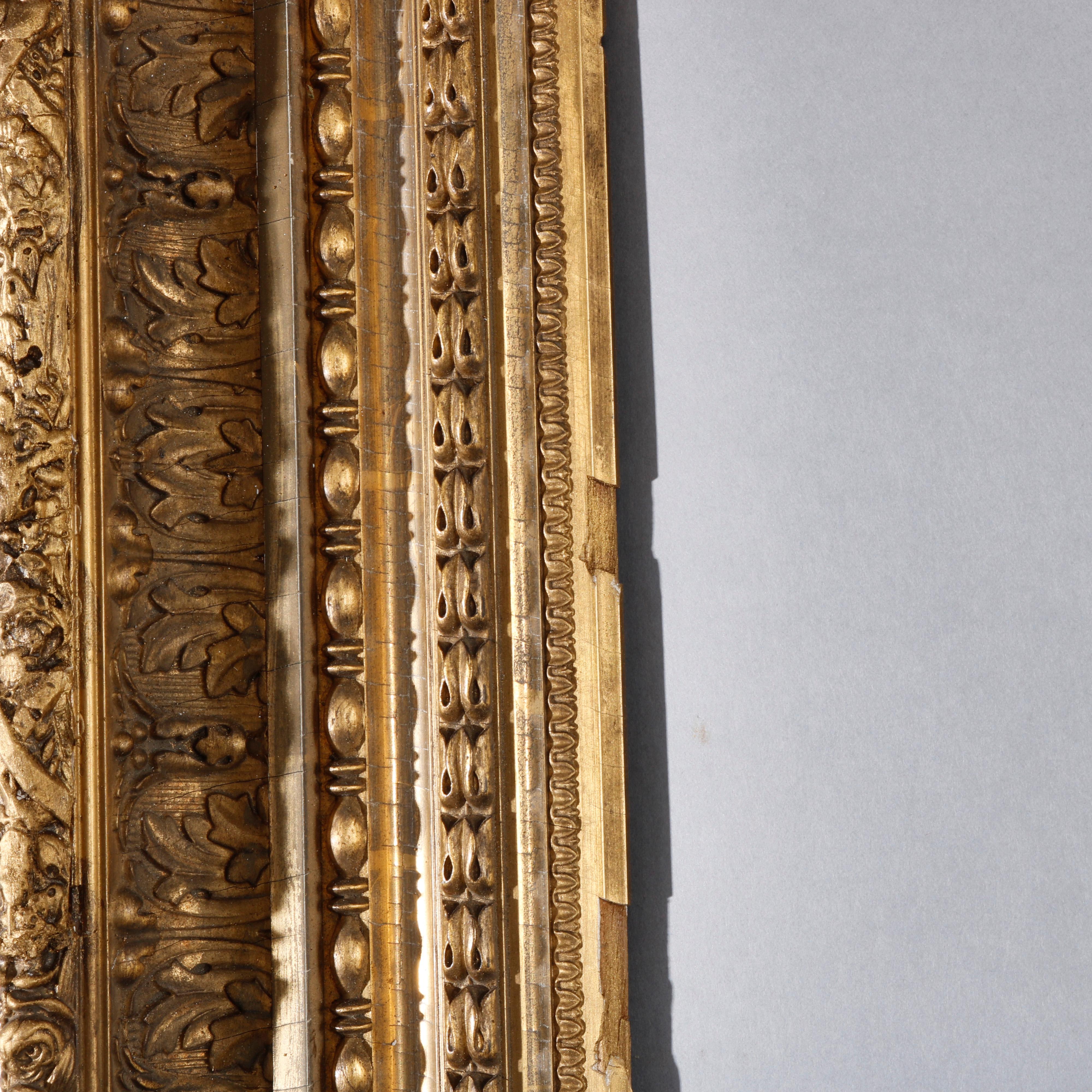 Antique Oversized Gilt Wood Art Frame Circa 1900 at 1stDibs | gilt wood ...