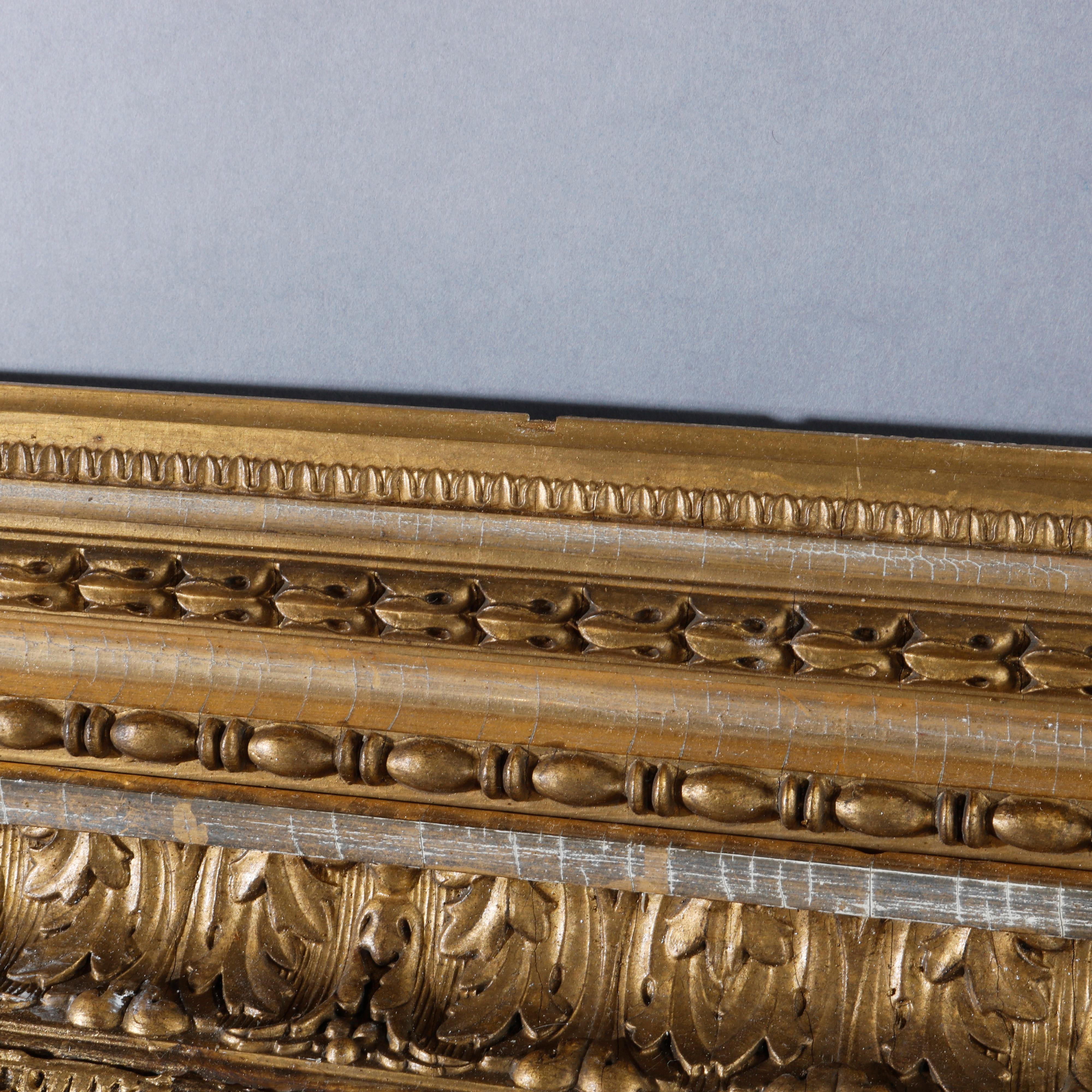 Antique Oversized Gilt Wood Art Frame Circa 1900 at 1stDibs | gilt wood ...