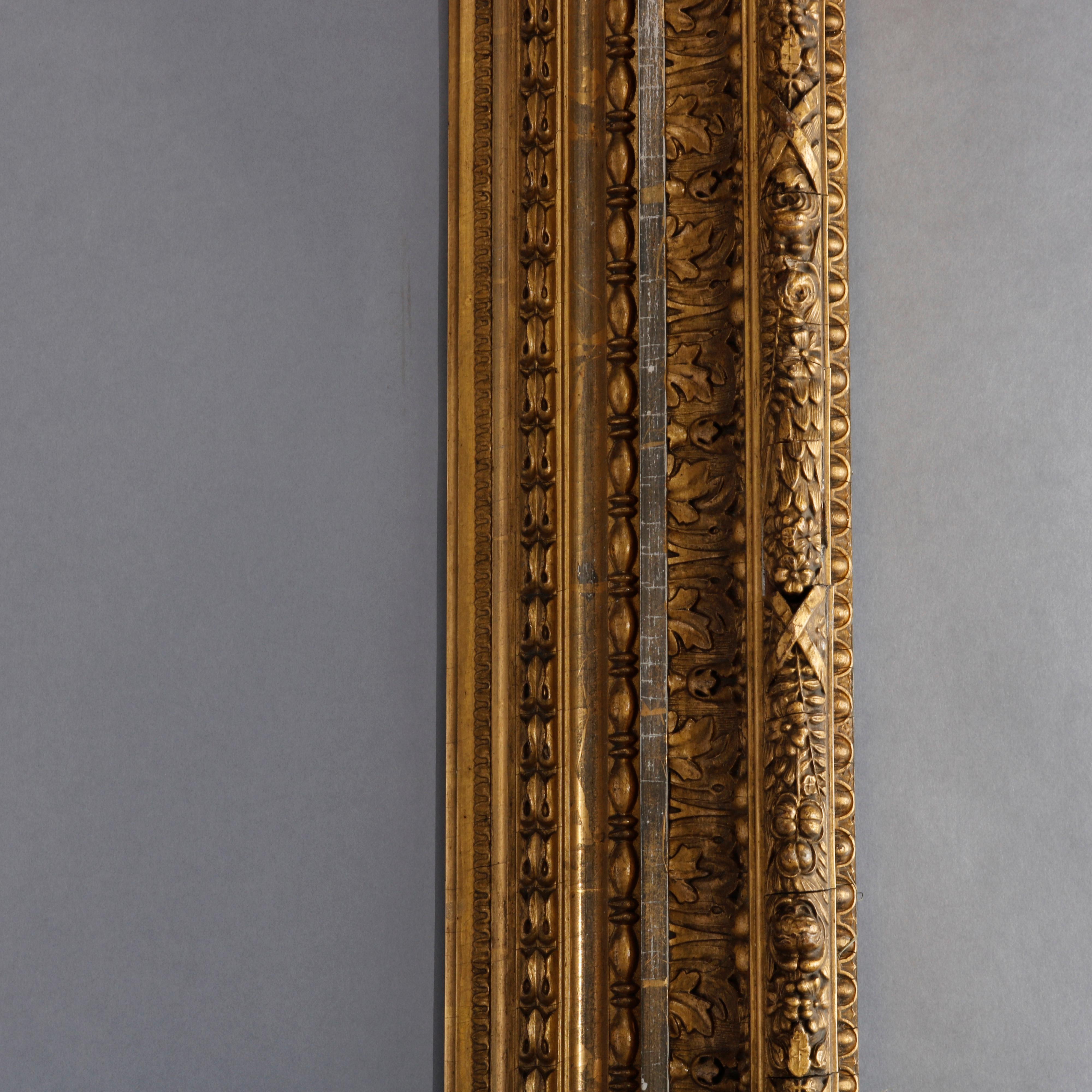 Antique Oversized Gilt Wood Art Frame Circa 1900 at 1stDibs | gilt wood ...