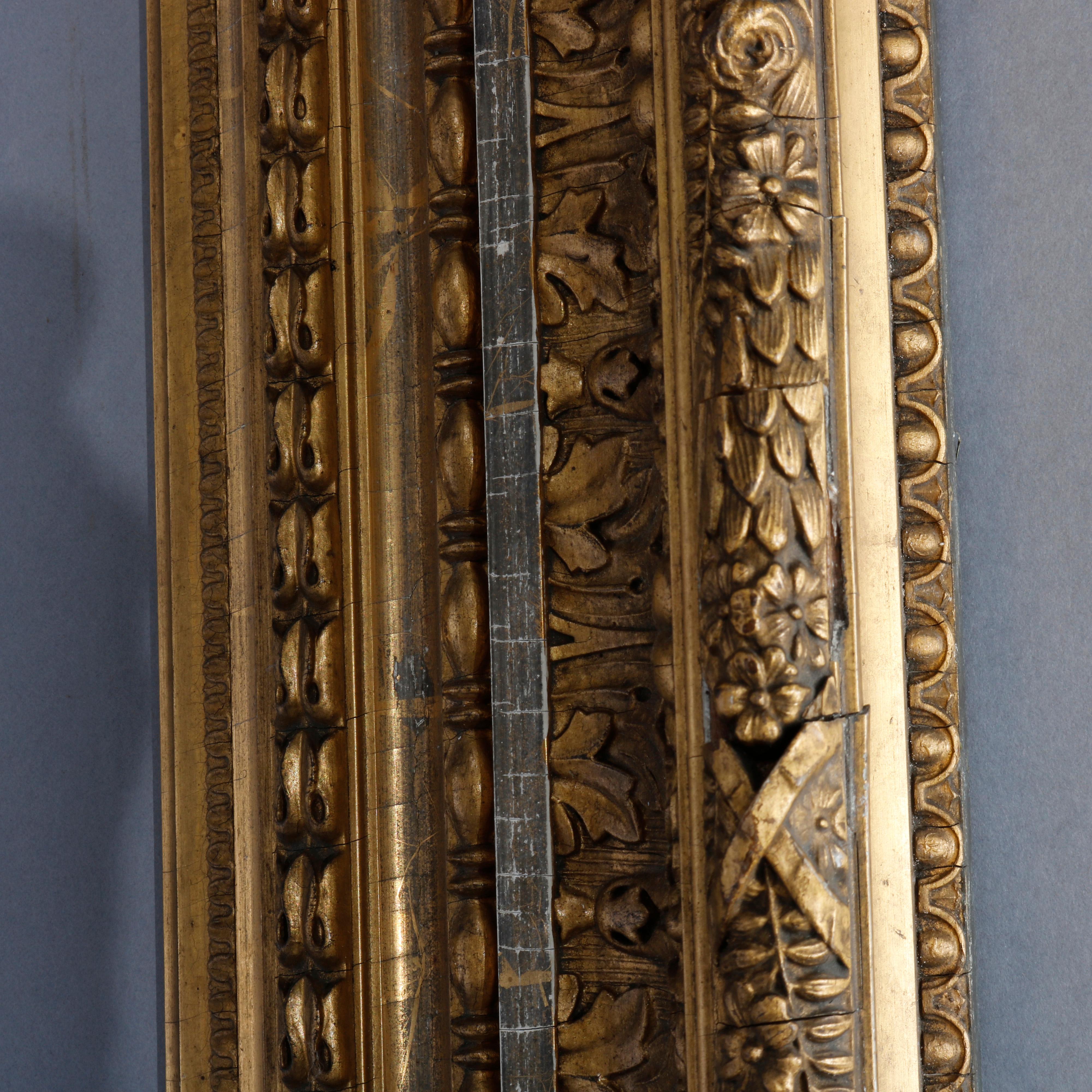 Antique Oversized Gilt Wood Art Frame Circa 1900 at 1stDibs | gilt wood ...