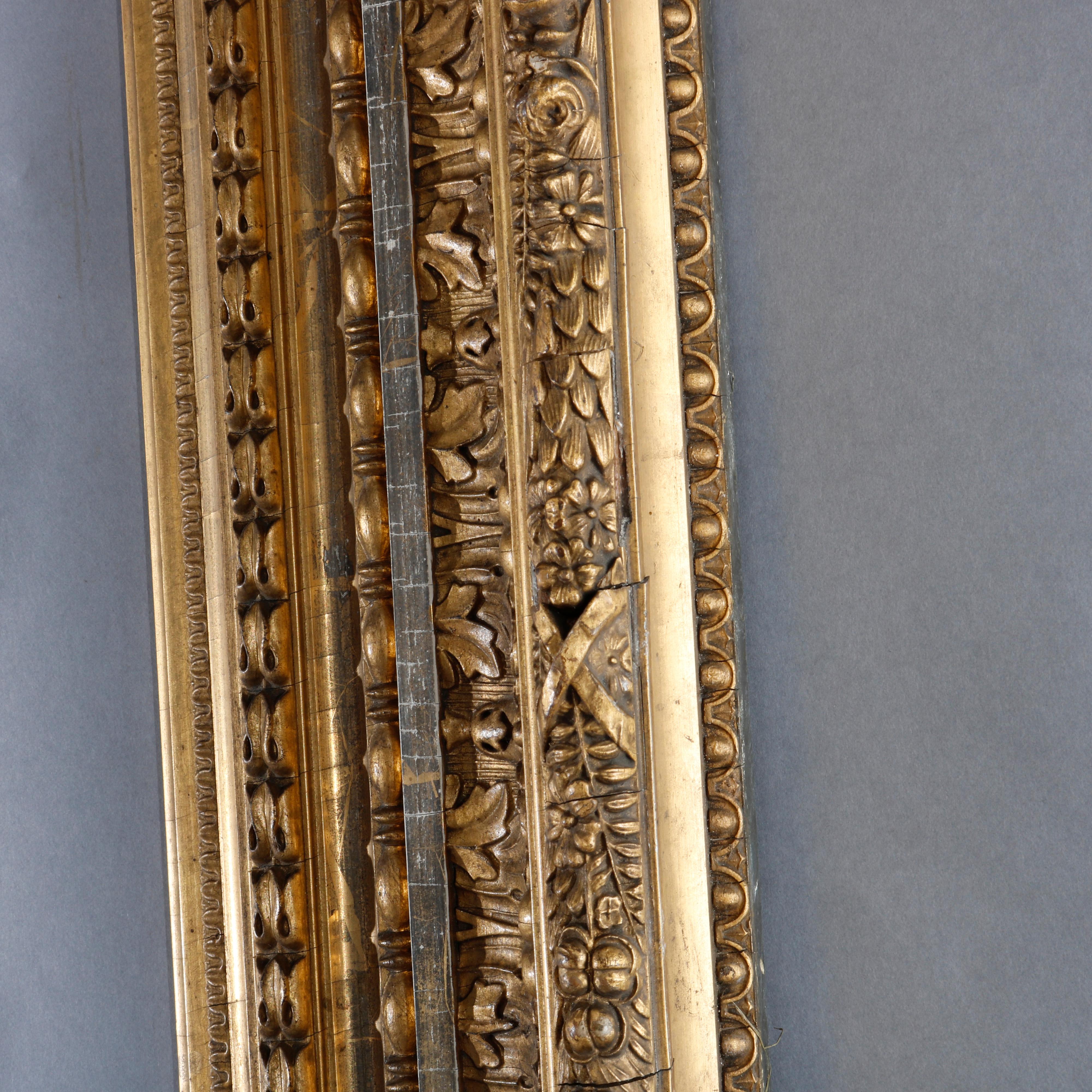 Antique Oversized Gilt Wood Art Frame Circa 1900 at 1stDibs | gilt wood ...