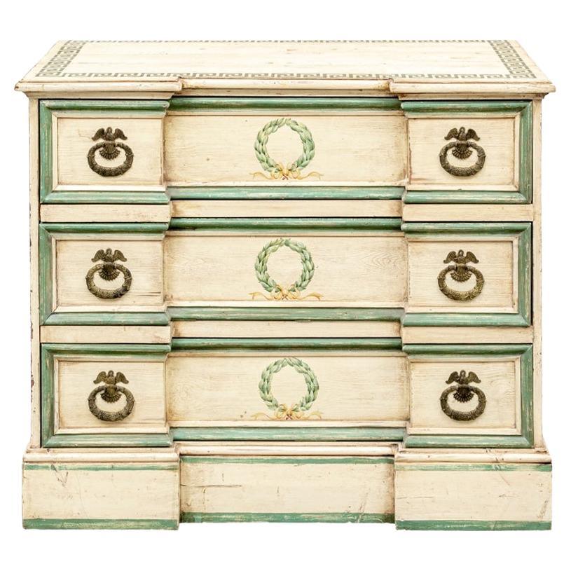 Contemporary Distressed Chest of Drawers For Sale at 1stDibs