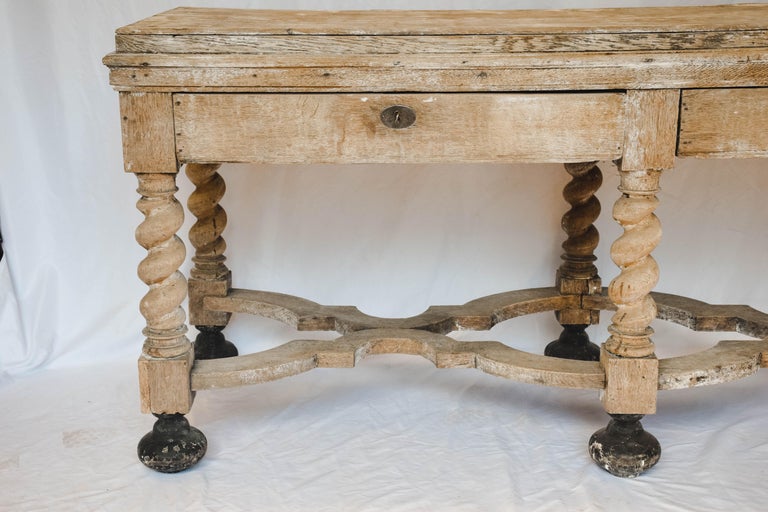 Antique Painted French Console Table at 1stDibs