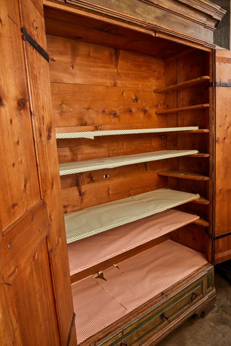 Antique, Painted Tuscan Armoire For Sale at 1stDibs