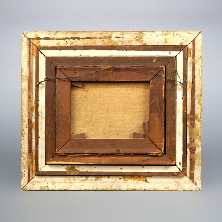 Antique Painting, Dutch Windmill Scene, Artist Signed, C1890 For Sale ...