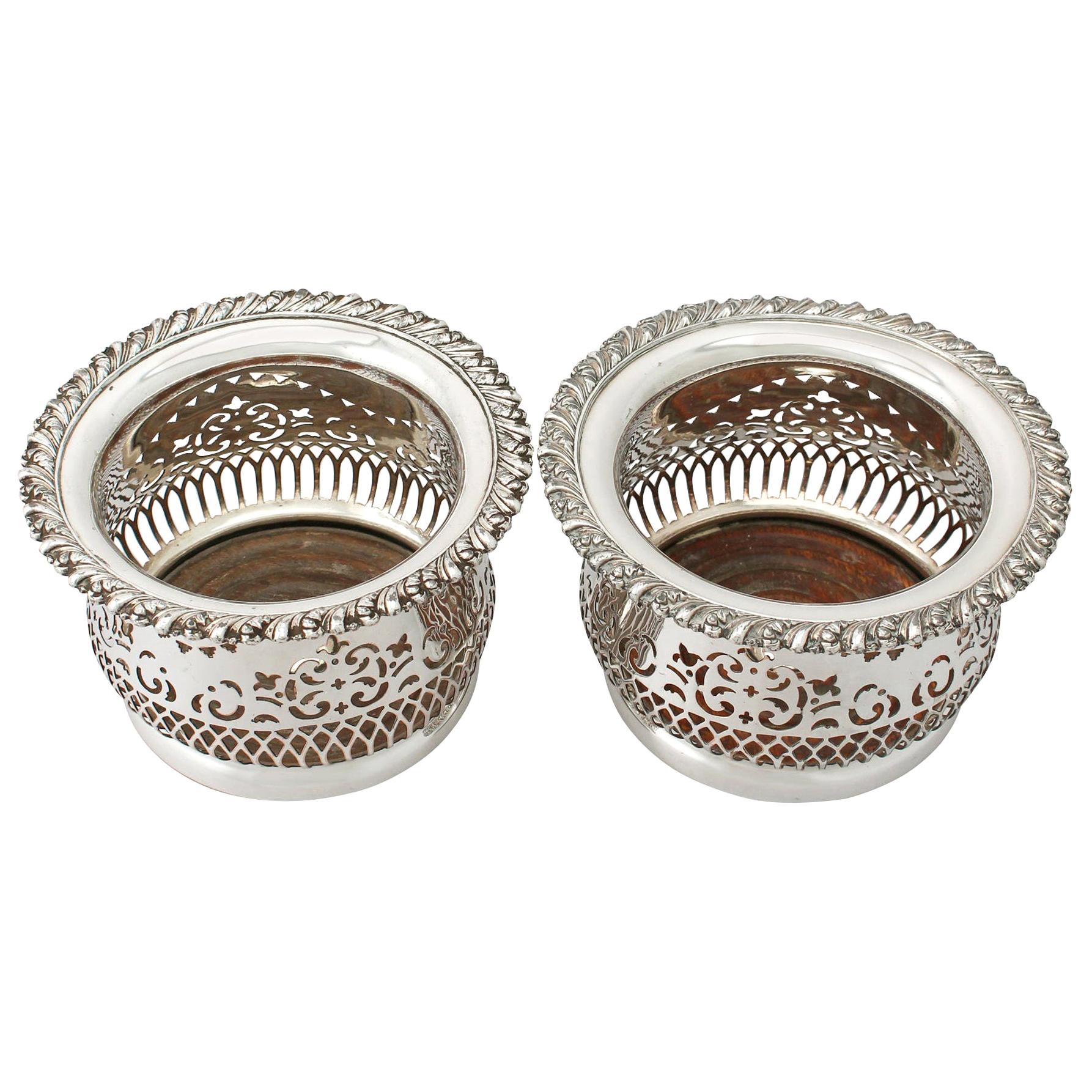 20th Century American Sterling Silver Coasters, Circa 1900 For Sale at ...