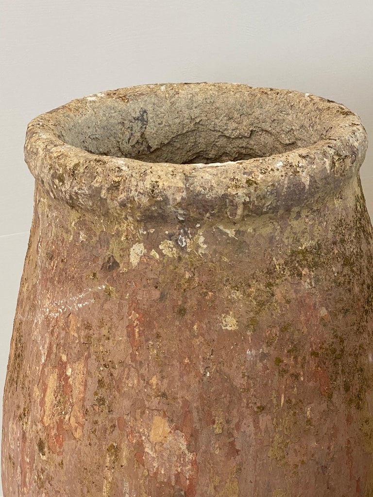 Antique Pair of Spanish Urns, Containers with Multi Colored Patina For ...