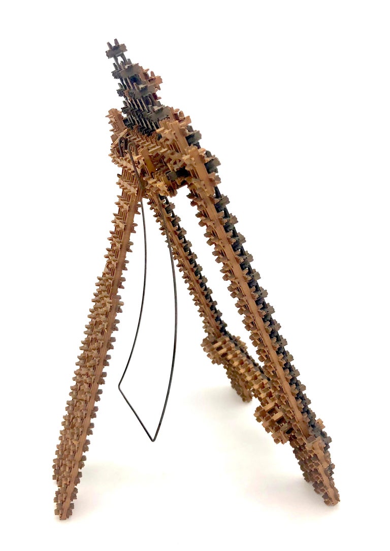 Antique Pair of Tramp Art Frames with Period Photographs For Sale at ...