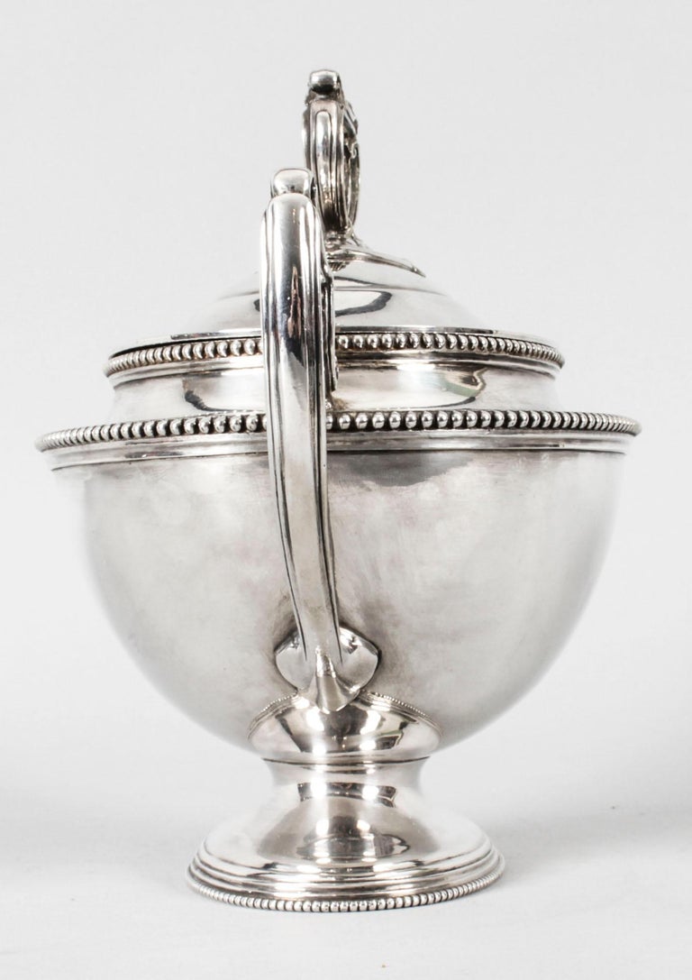 Antique Pair of Sauce Tureens Entree Dishes Henry Atkins, 19th Century ...