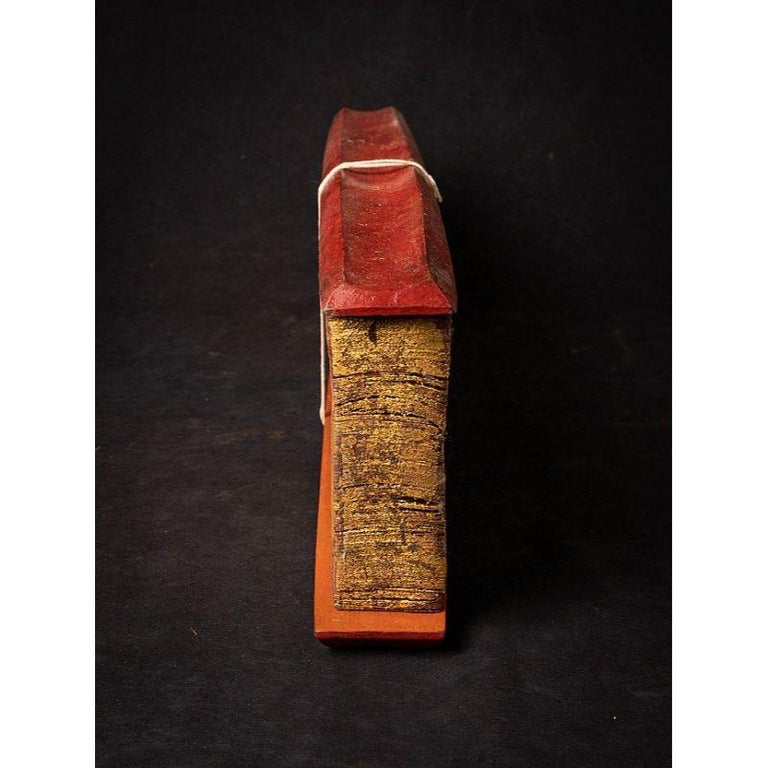 Antique Palm Leave Manuscript Book from, Burma For Sale at 1stDibs