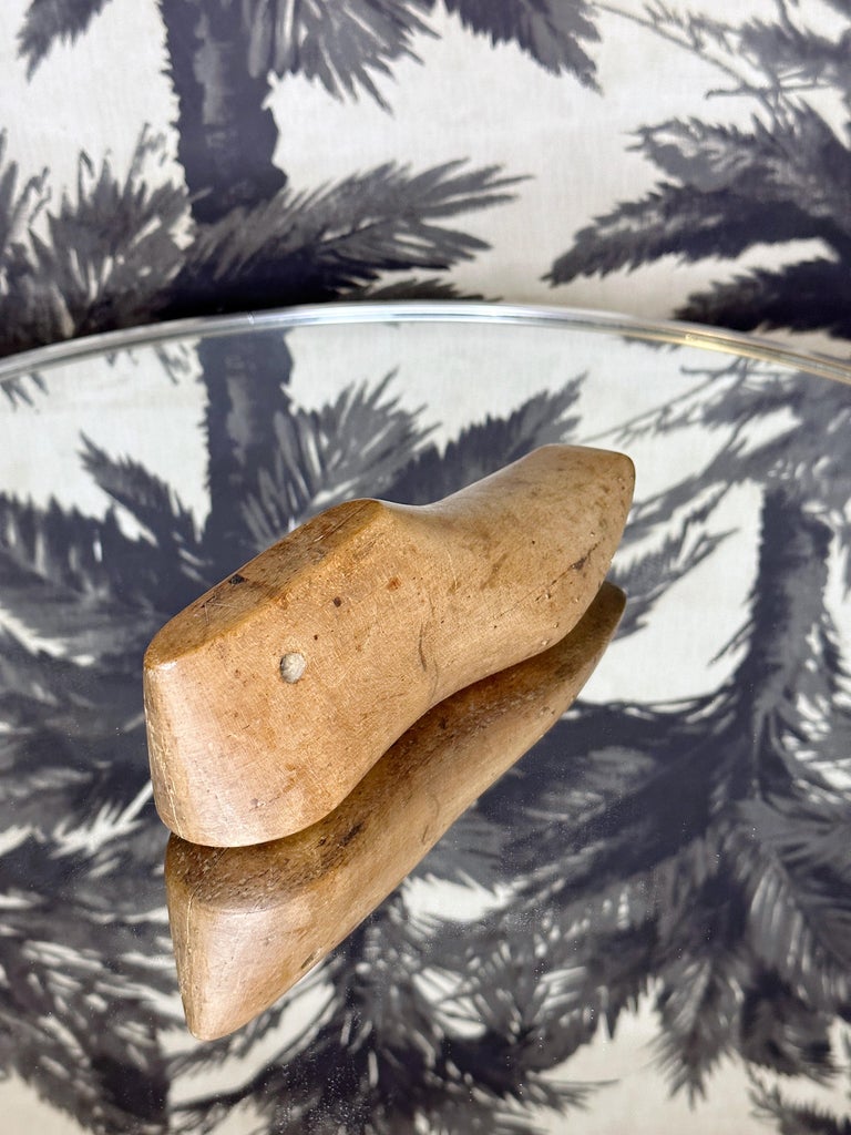 Antique Parisian Shoe Mold, France, c. 1930's For Sale at 1stDibs