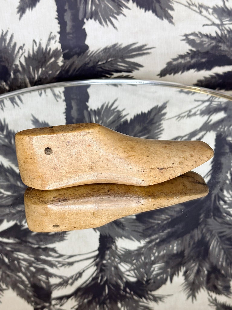 Antique Parisian Shoe Mold, France, c. 1930's For Sale at 1stDibs