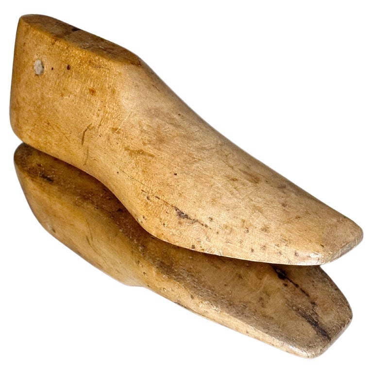 Antique Parisian Shoe Mold, France, c. 1930's For Sale at 1stDibs