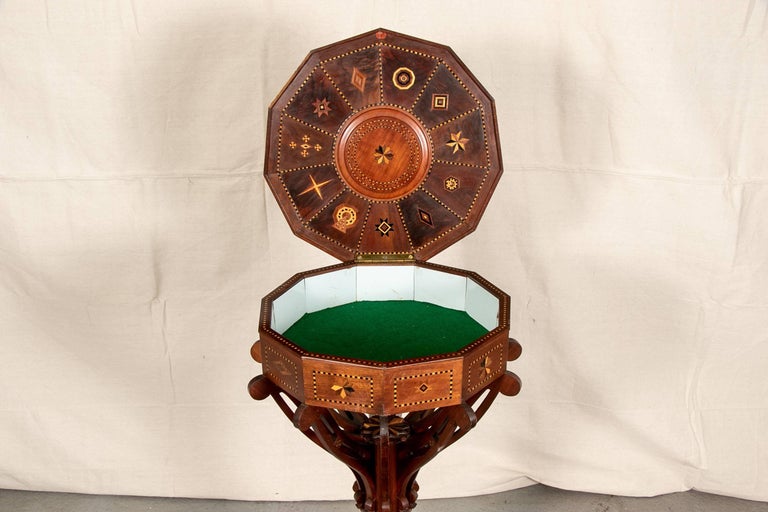 Antique Parquetry Bible Box, Masonic For Sale at 1stDibs
