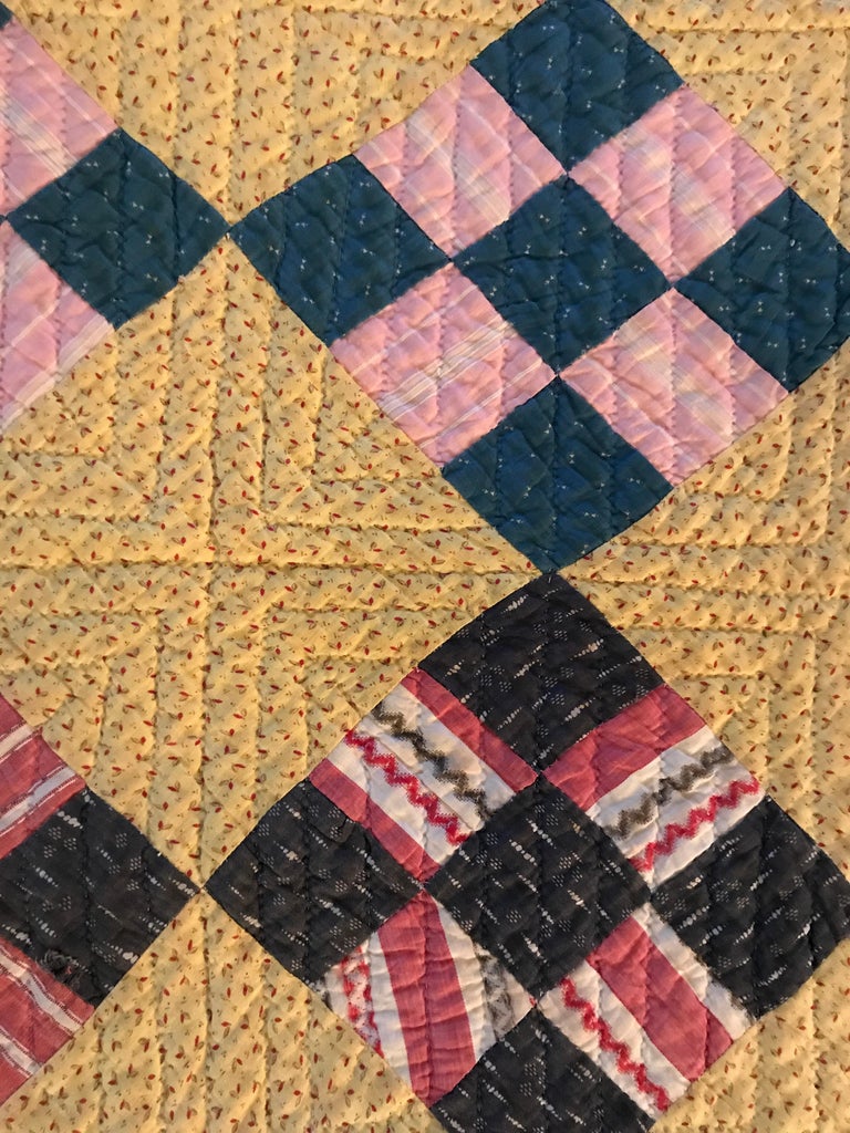Antique Patchwork Quilt at 1stDibs