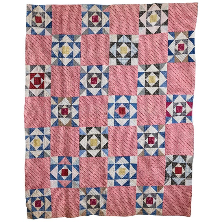 Antique Patchwork Quilt at 1stDibs