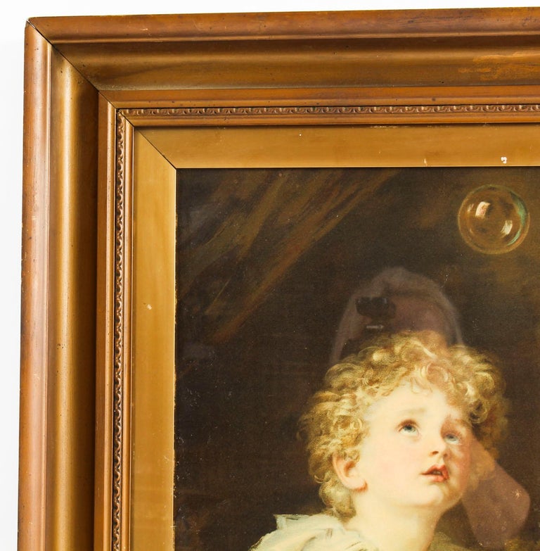 Antique Pears Print Bubbles Original Gilded Frame, 1897 at 1stDibs ...