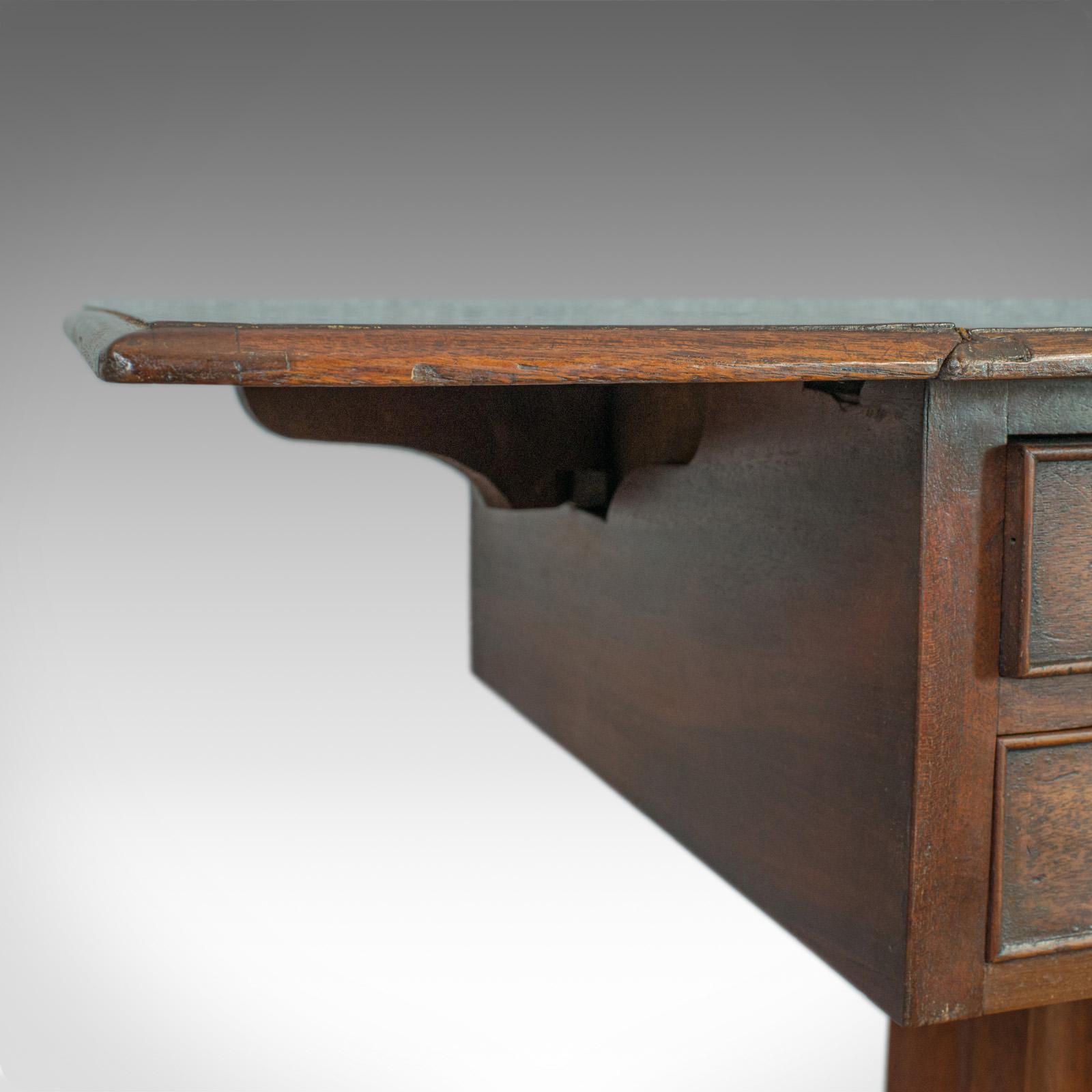Antique Pembroke Work Table, English, Victorian, Flame Mahogany, Drop ...