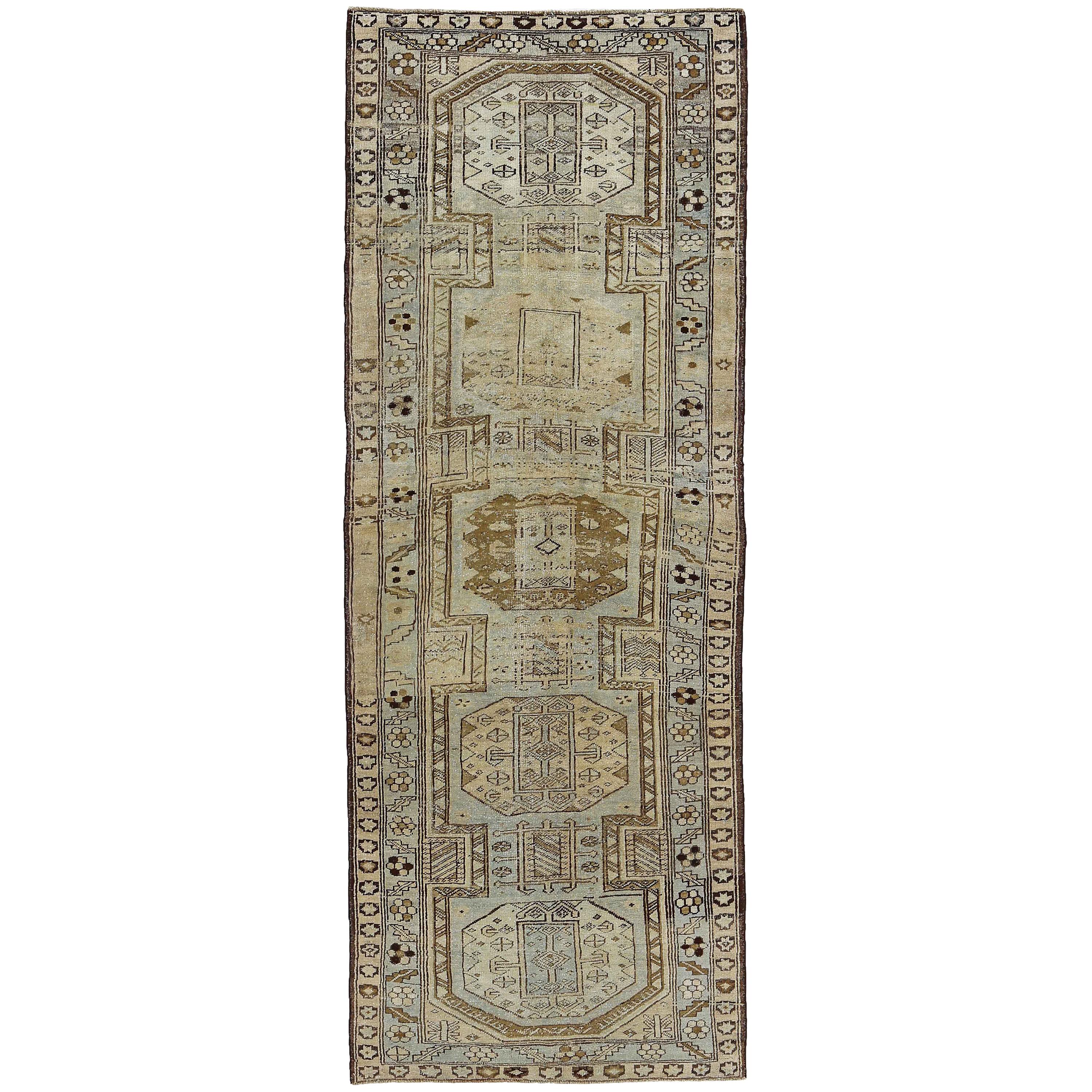 Antique Persian Area Rug Azerbaijan Design For Sale at 1stDibs
