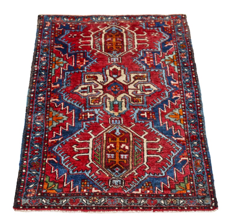 Antique Persian Area Rug Azerbaijan Design For Sale at 1stDibs