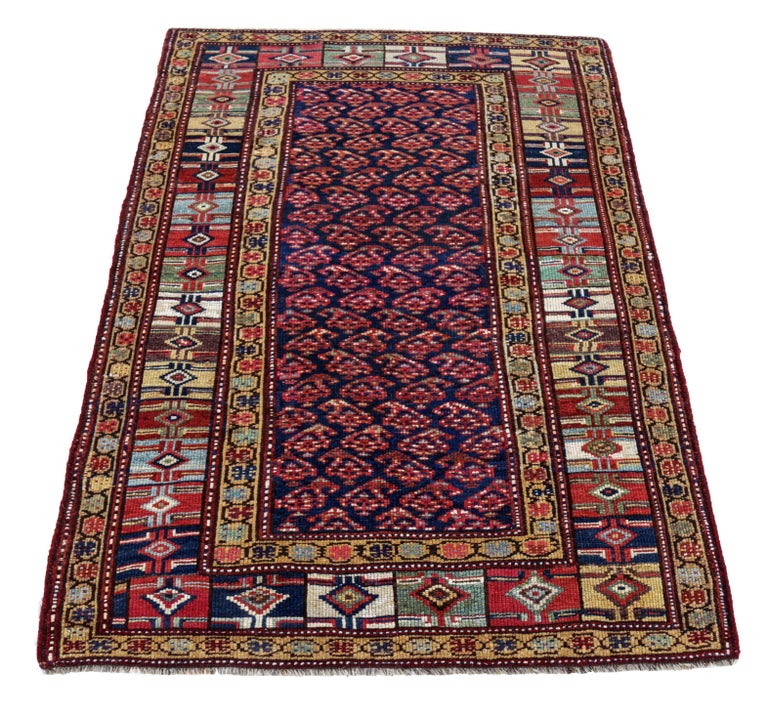 Antique Persian Area Rug Azerbaijan Design For Sale at 1stDibs