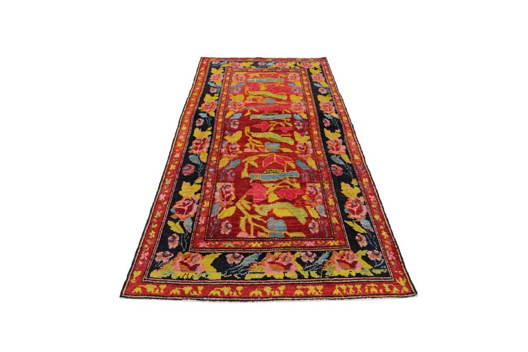 Antique Persian Area Rug Azerbaijan Design For Sale at 1stDibs