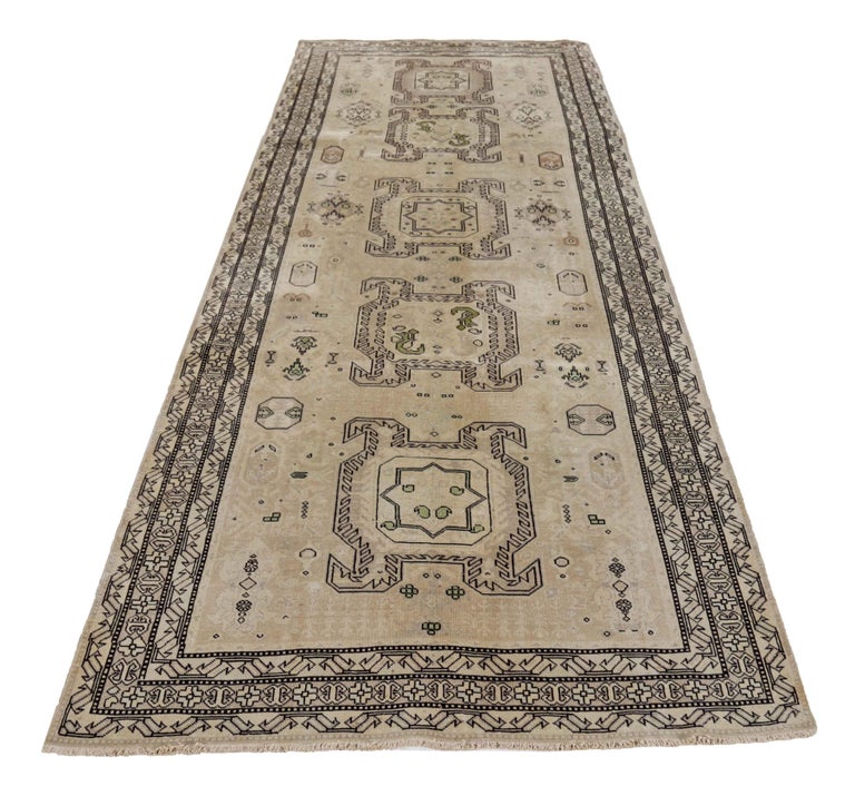 Antique Persian Area Rug Azerbaijan Design For Sale at 1stDibs