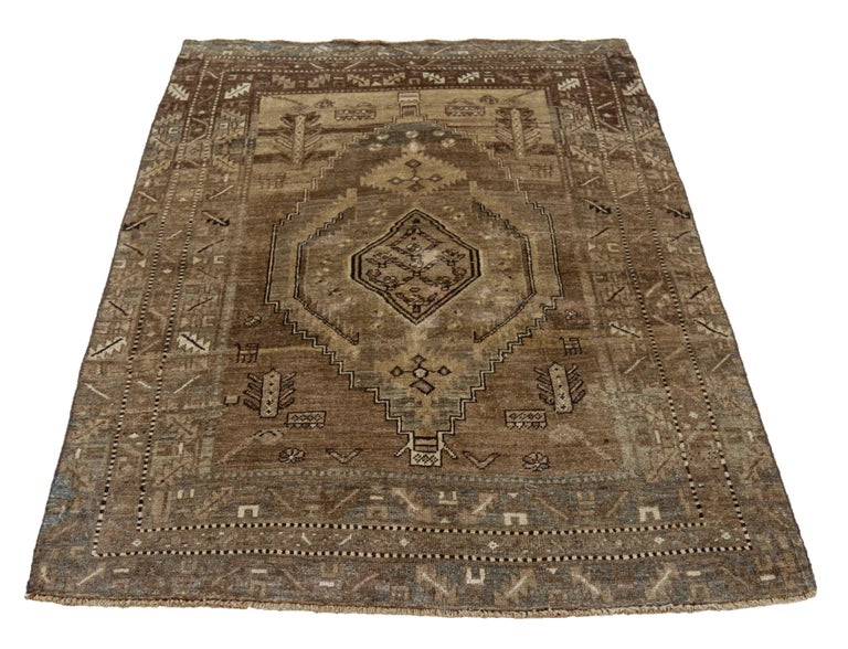 Antique Persian Area Rug Azerbaijan Design For Sale at 1stDibs