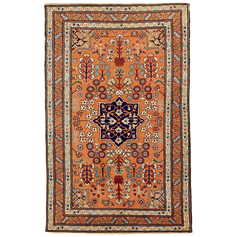 Antique Russian Area Rug Darband Design For Sale at 1stDibs