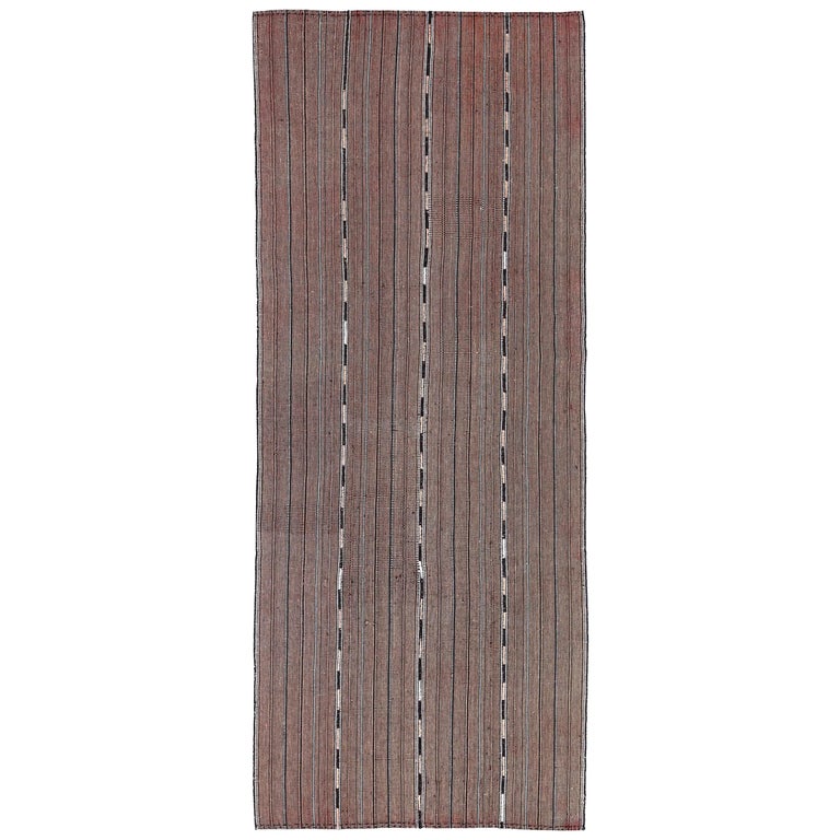 Antique Persian Area Rug Jajim Design For Sale at 1stDibs