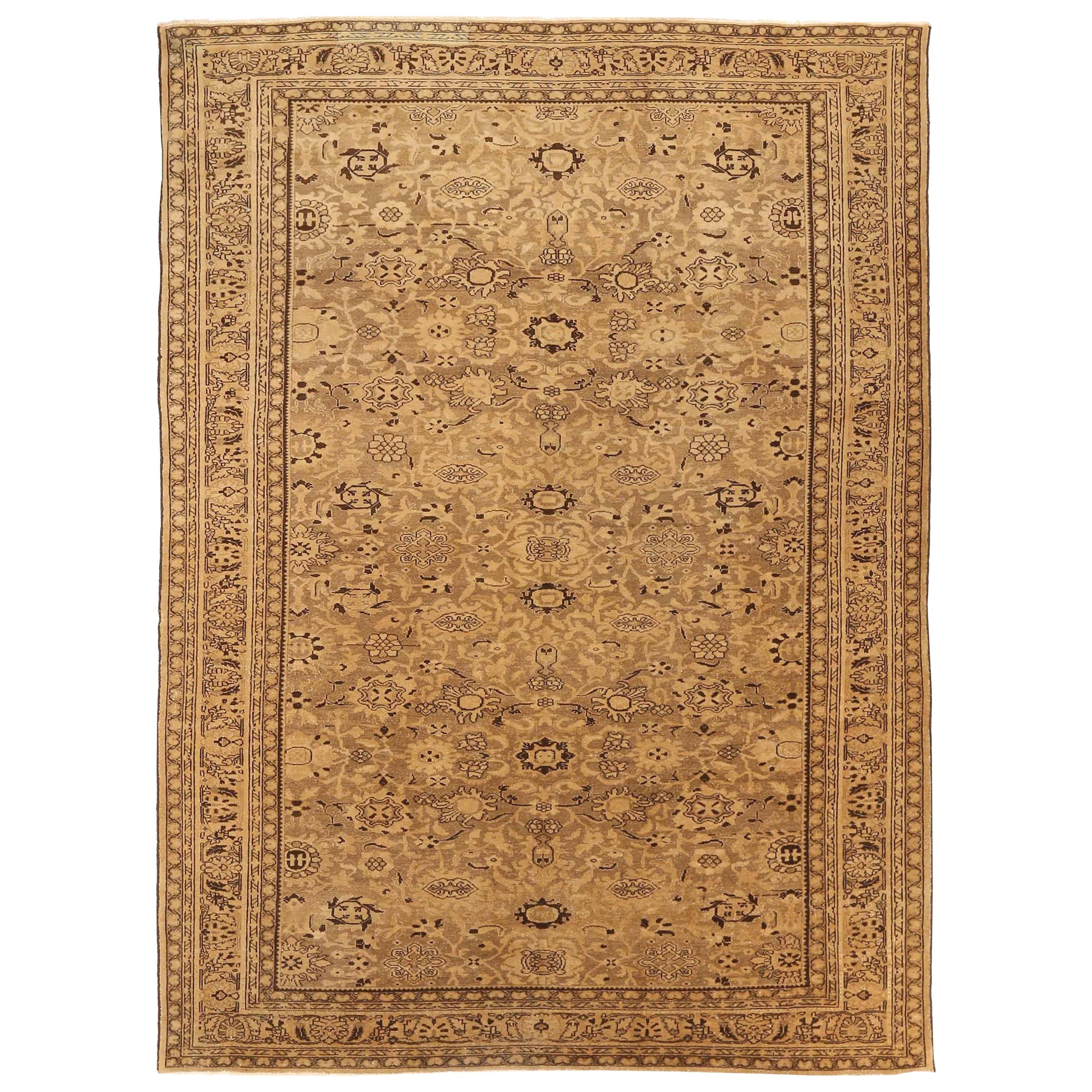 Antique Persian Area Rug Malayer Design For Sale at 1stDibs