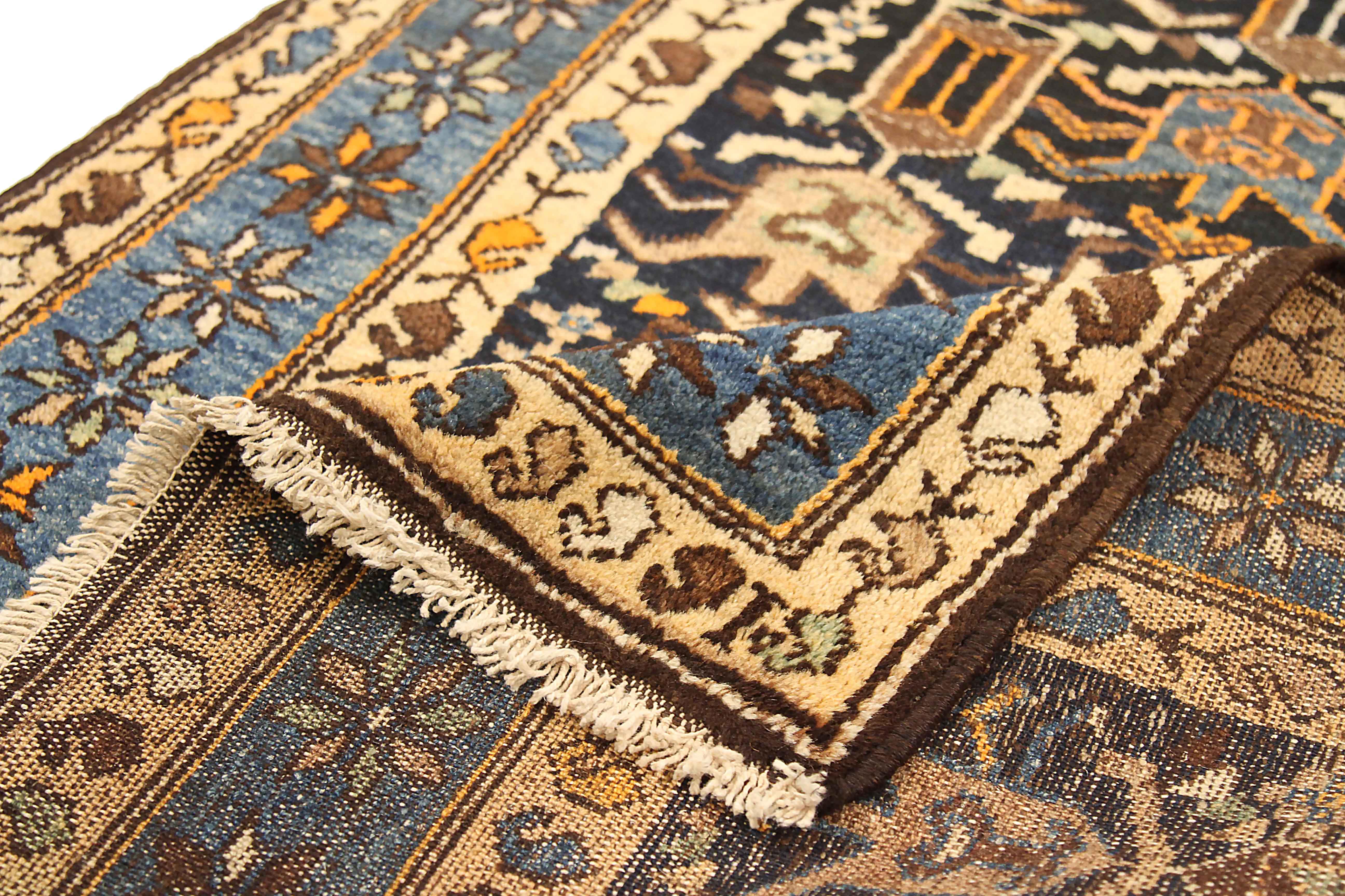Antique Persian Area Rug Malayer Design at 1stDibs
