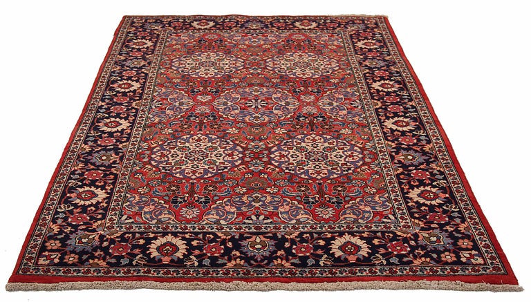 Antique Persian Area Rug Semnan Design For Sale at 1stDibs
