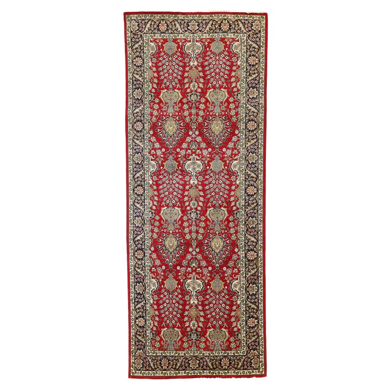 Antique Persian Area Rug Tabriz Design For Sale at 1stDibs