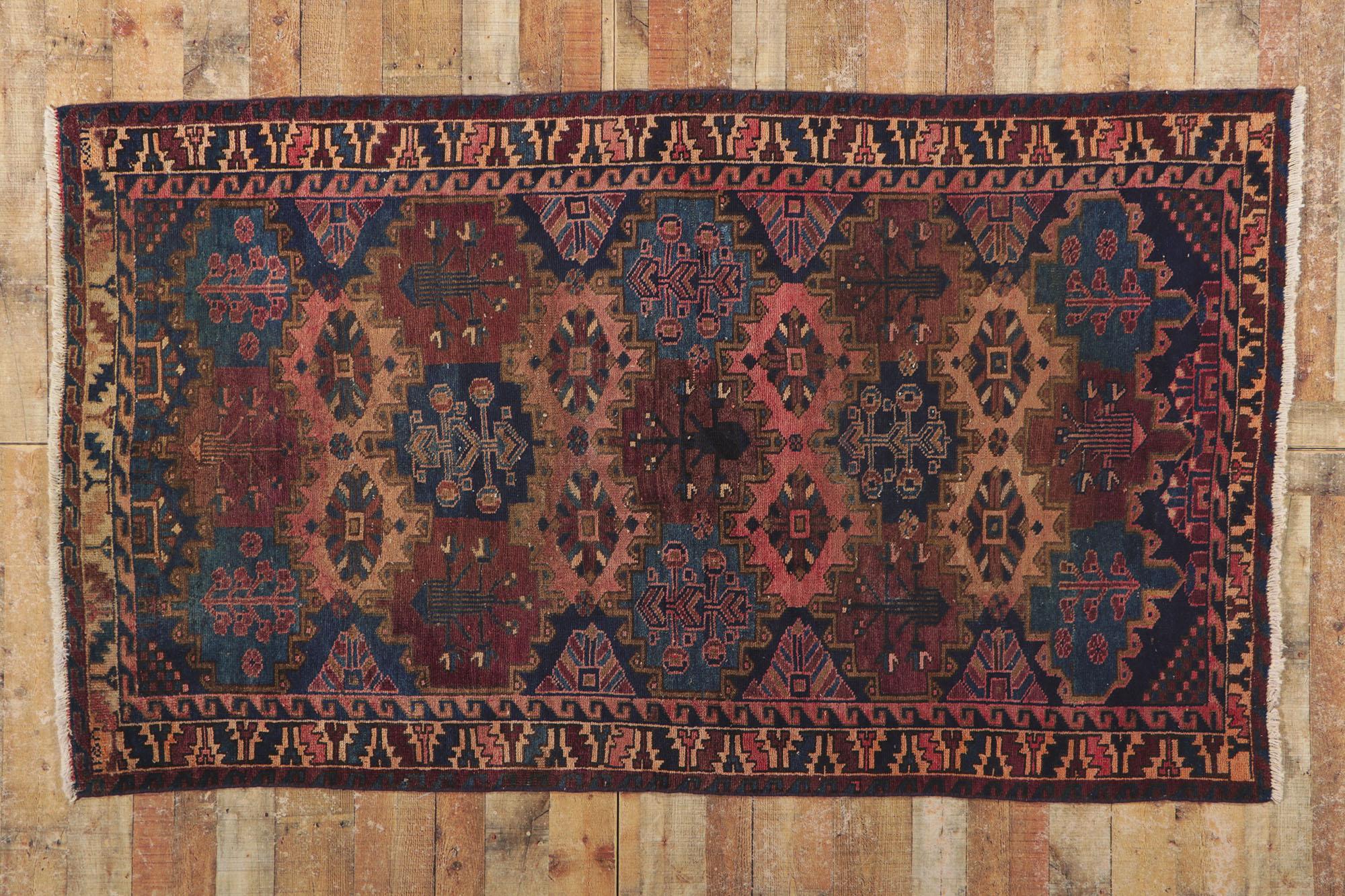 Antique Persian Bakhtiari Rug with Early Victorian Style For Sale at ...