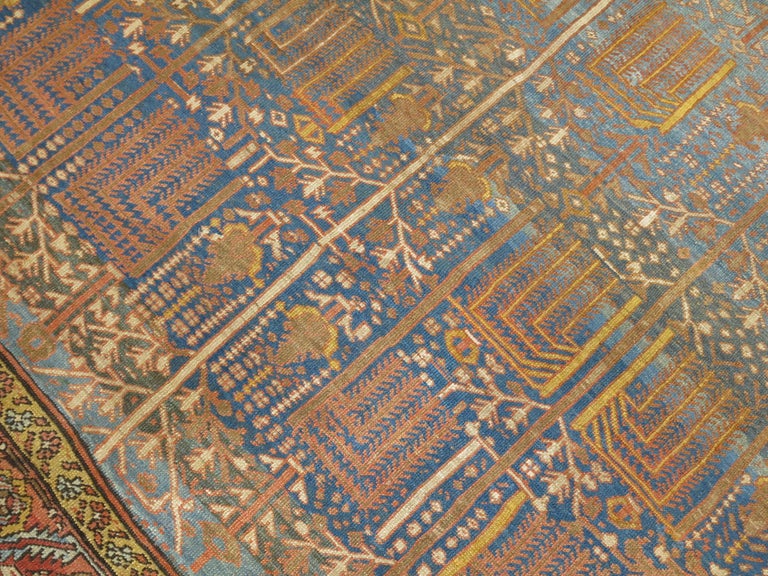 Antique Persian Bakshaish Willow Tree Rug at 1stDibs