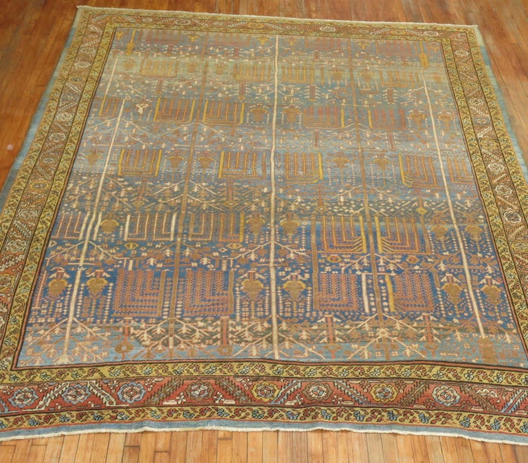 Antique Persian Bakshaish Willow Tree Rug at 1stDibs