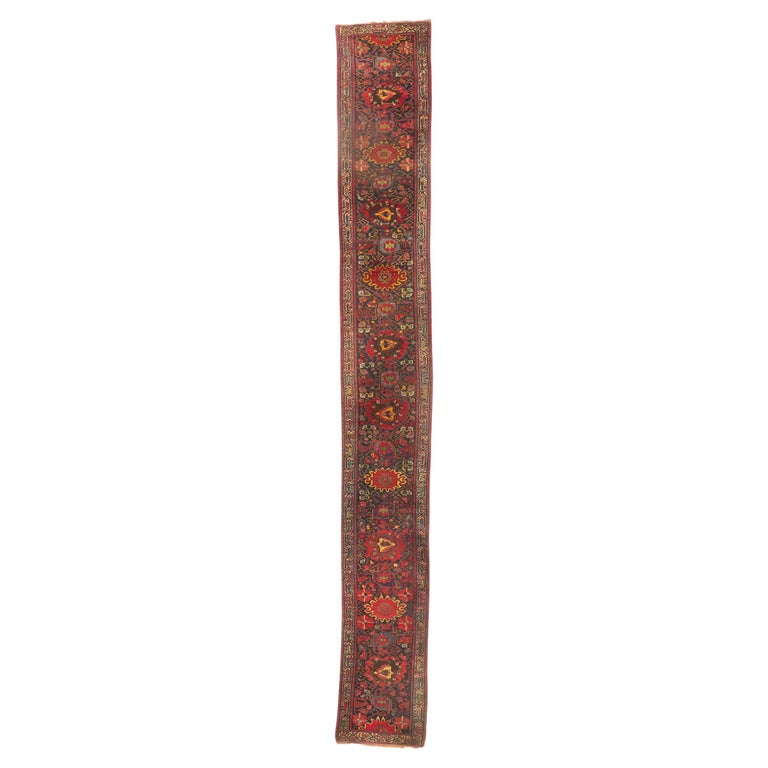 Antique Persian Bibikabad Runner For Sale at 1stDibs