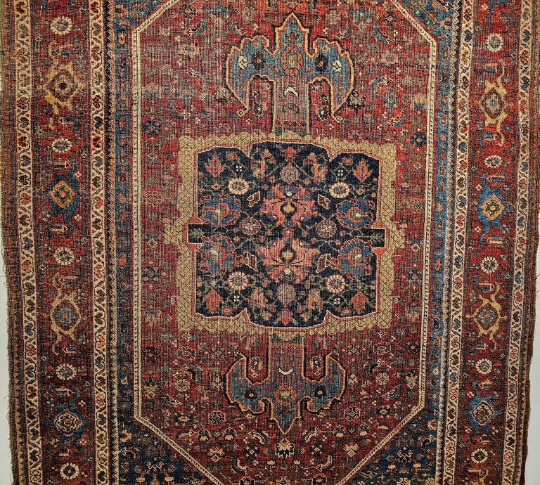 Antique Persian Bidjar Area Rug, 4th Quarter of the 1800s For Sale at ...