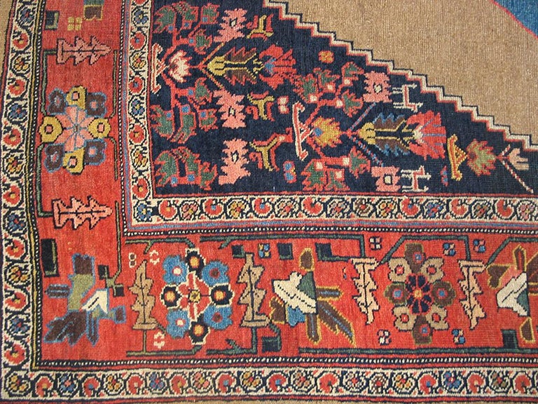 Antique Persian Bijar Rug For Sale at 1stDibs