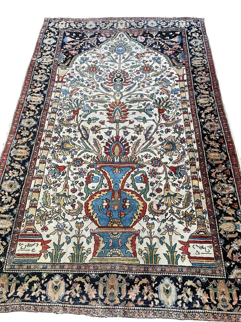Antique Persian Ferahan Rug, c.1920 For Sale at 1stDibs